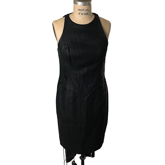 French Connection | Dresses | French Connection Faux Leather Dress ...